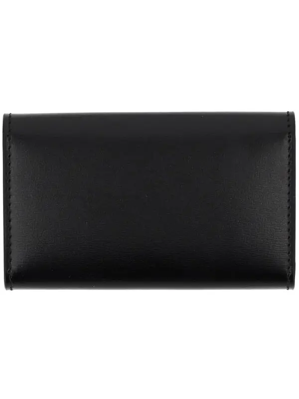 JIL SANDER Leather Keychain Clutch Bag