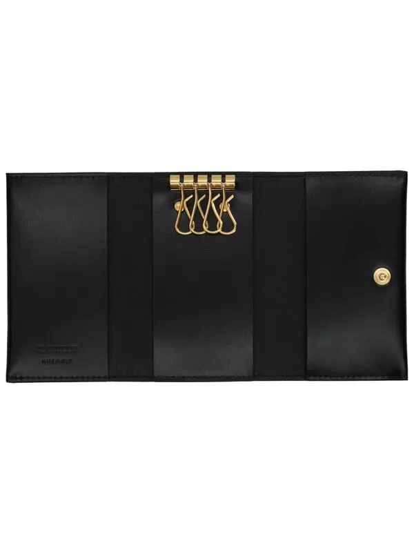 JIL SANDER Leather Keychain Clutch Bag