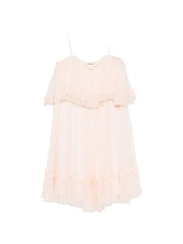 Chloé Silk Mini Dress - Multicolor