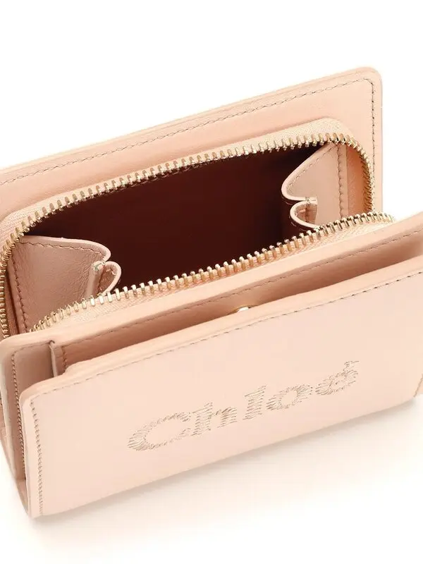 Chloé Sense Compact Wallet - Multicolor