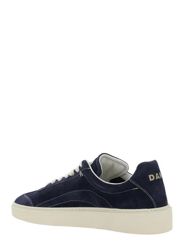 Dsquared2 Suede Low Top Sneakers - Multicolor