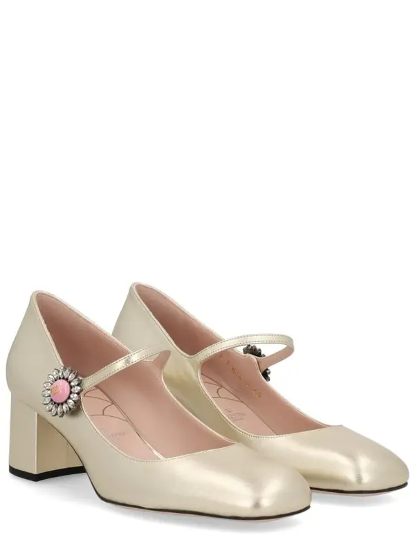 Valentino Garavani Leather Mary Jane Sandals