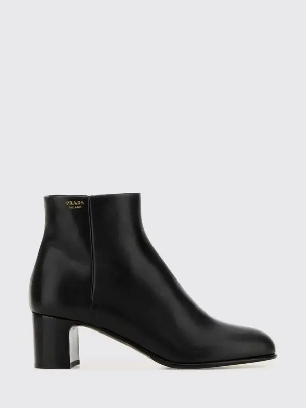 Prada Leather Ankle Boots