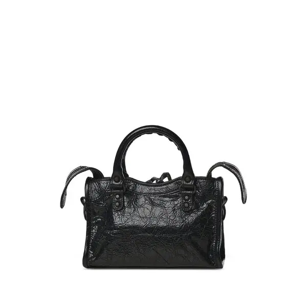 Balenciaga Lambskin Tote - Black