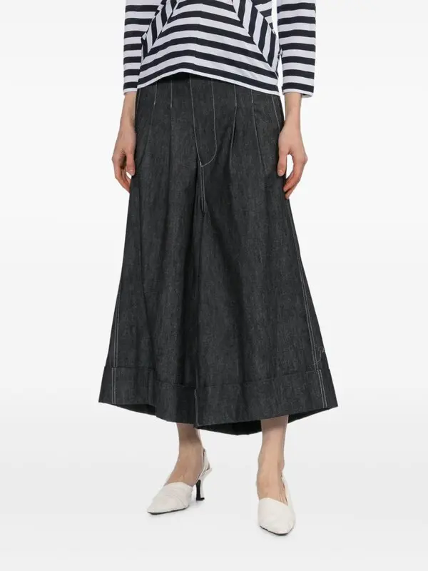 Junya Watanabe Cotton Wide-leg Trousers