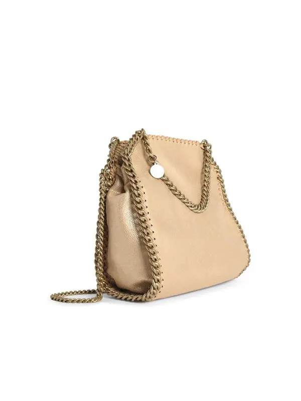 Stella McCartney Tote Mini Falabellashaggy Deer' Bag - Gold