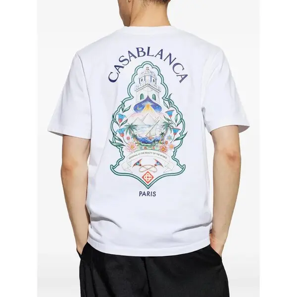 Casablanca T-shirts & Vests T-shirts - White