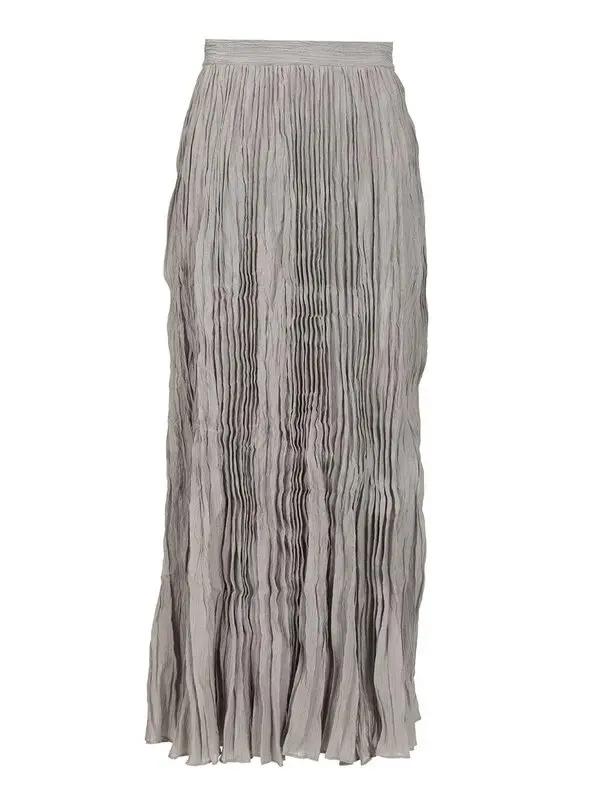 TOTEME Pleated Skirt - Gray