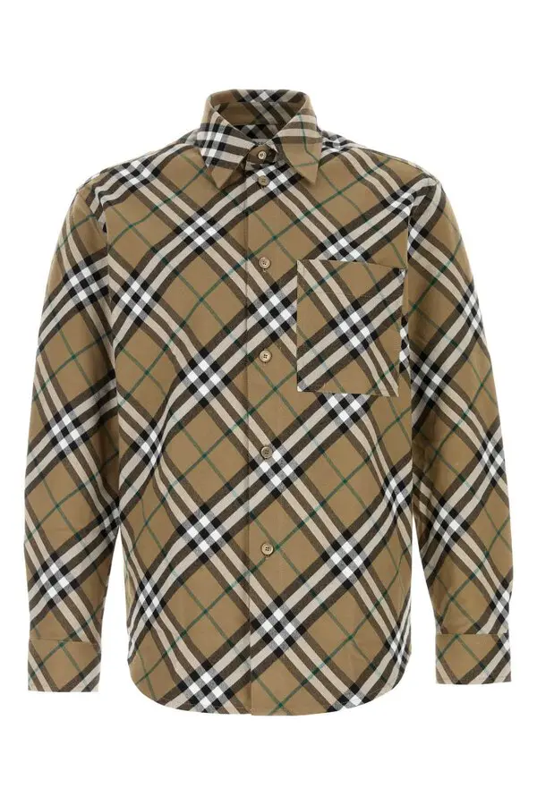 Burberry Embroidered Oxford Shirt - Multicolor