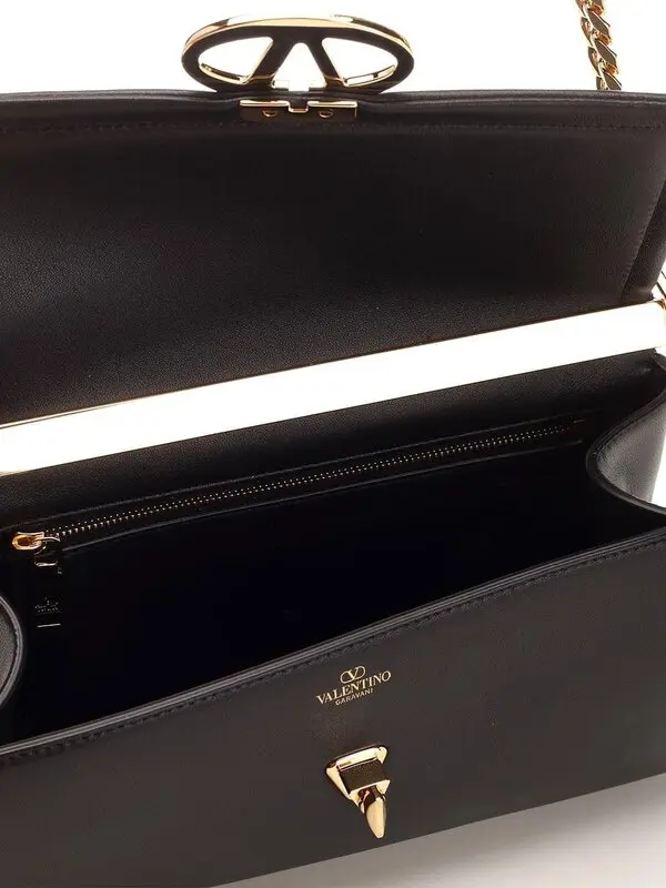 Valentino Garavani Nappa Shoulder Bag - Black