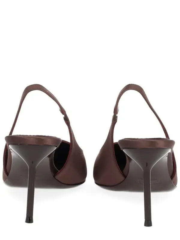 Paris Texas Lidia Slingback Pumps - Brown