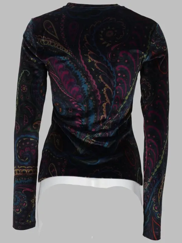 Etro Top Con Stampa Paisley