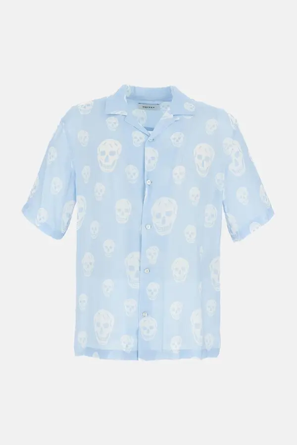 Alexander McQueen Printed Hawaiian Shirt - Multicolor