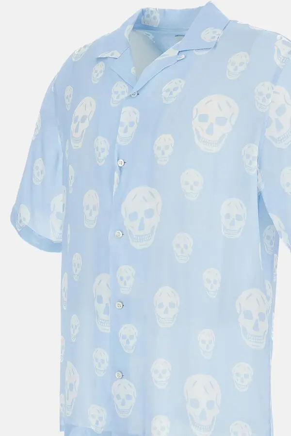 Alexander McQueen Printed Hawaiian Shirt - Multicolor