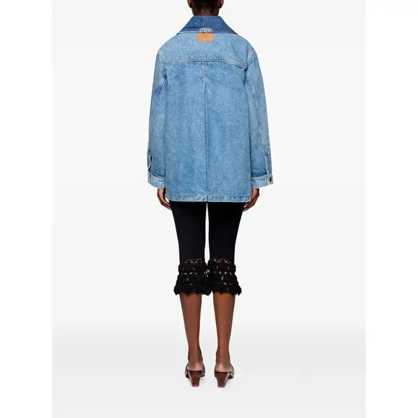 GANNI Jackets Denim Jackets