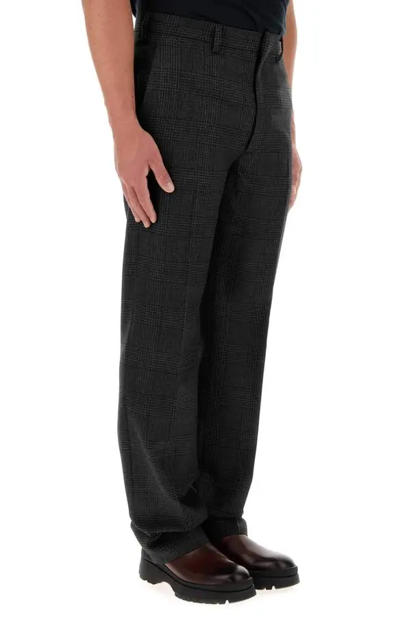 Prada Embroidered Wool Pant