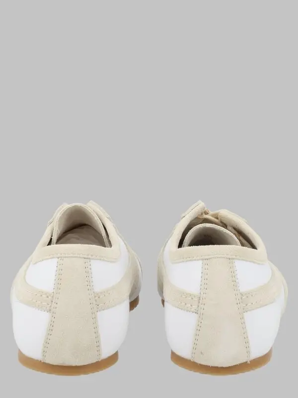 Dries Van Noten Leather And Suede Sneakers - White