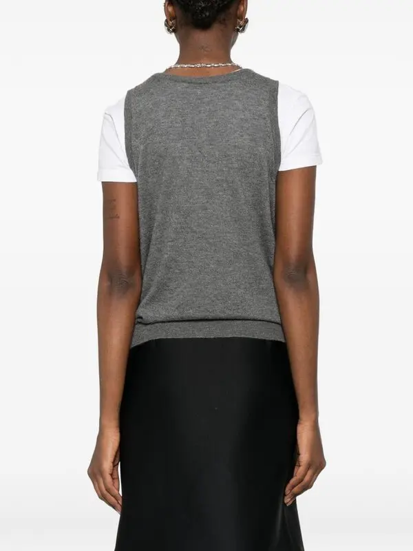 Prada Cashmere Tank Top - Multicolor