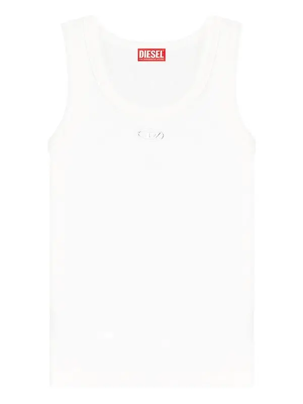 DIESEL® Logo Cotton Tank Top