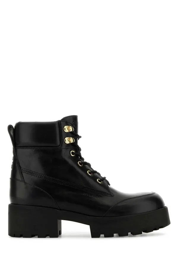 Givenchy Leather Trekker Ankle Boots