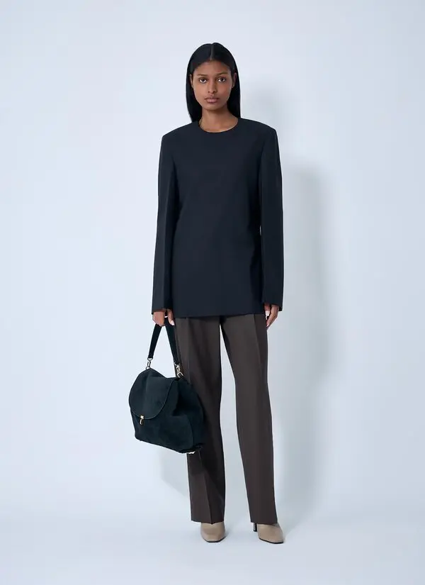 TOTEME Tailored Blouse - Black