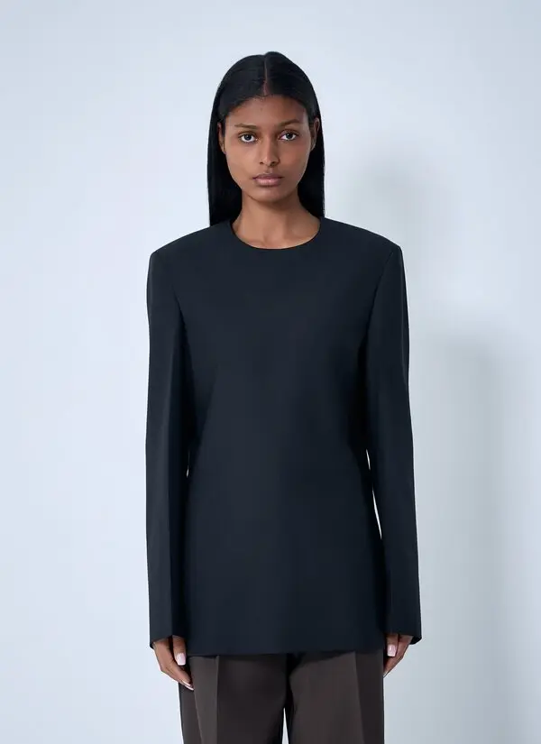 TOTÊME Tailored Blouse - Black