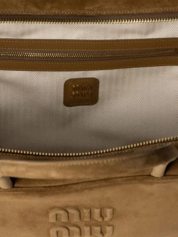 Miu Miu Suede Handbag