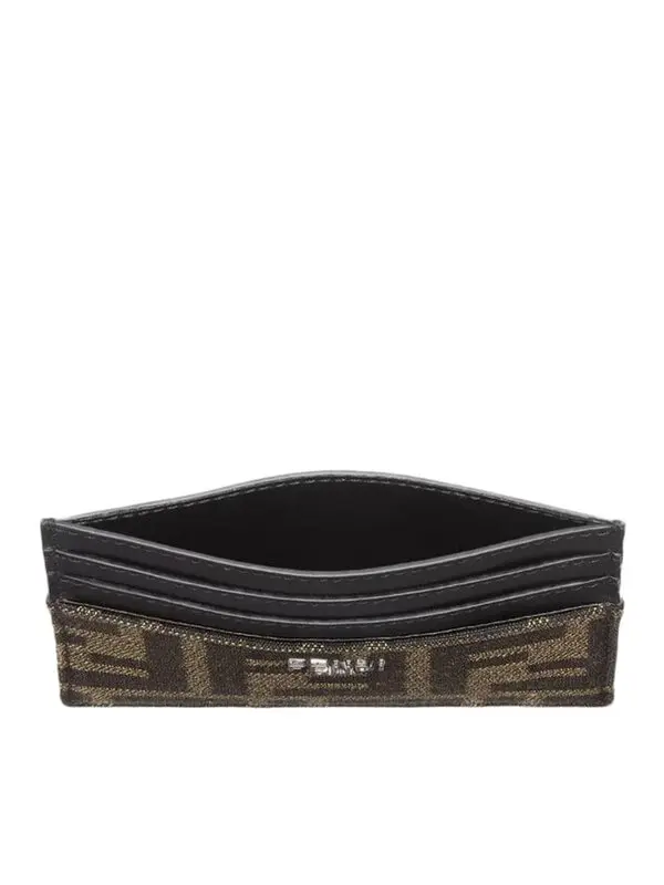 Fendi Ff Jacquandi Card Holder