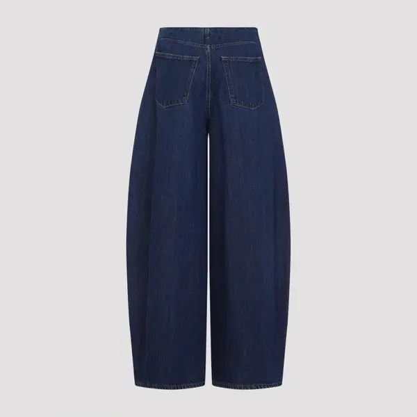 JIL SANDER Wide Leg Denim Pants - Blue