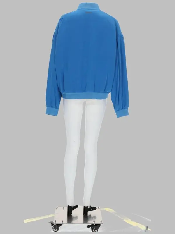 Versace Poplin Zip Up Blouson - Multicolor