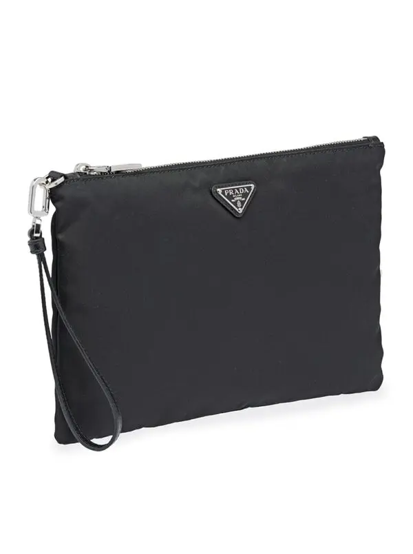 Prada Re-nylon Pouch In Saffiano