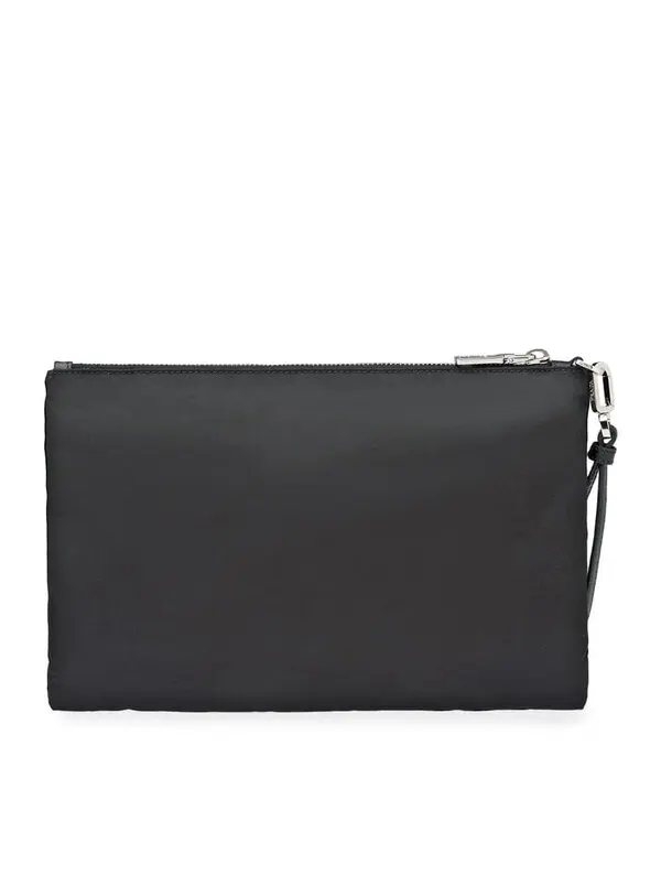 Prada Re-nylon Pouch In Saffiano