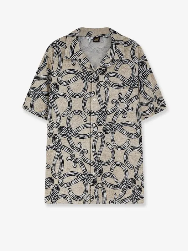 Loewe Paula's Ibiza Terrycloth Shirt With Iconic Print - Multicolor