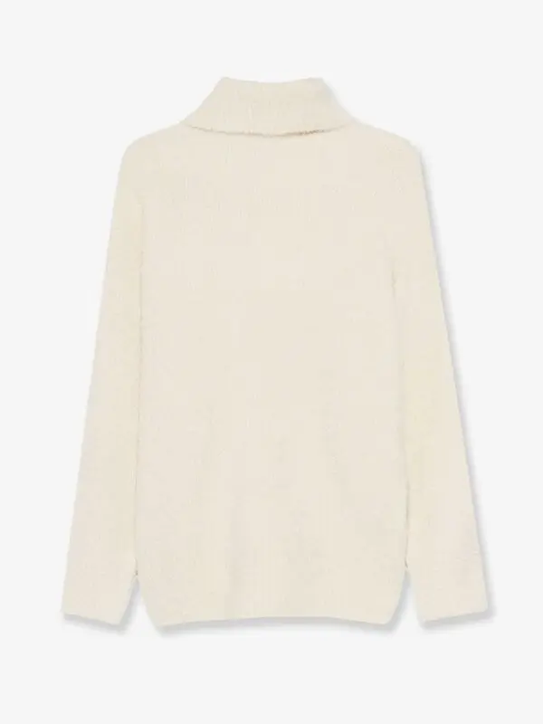 TOTEME Boucle Alpaca Blend Turtleneck