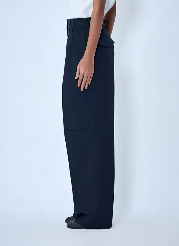 JIL SANDER High-waisted Pleated Pants
