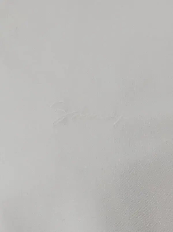 Givenchy White Shirt With Logo Embroidered On The Front In Cotton - Multicolor