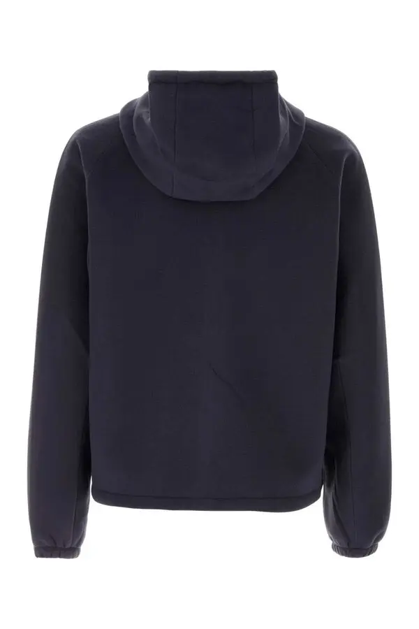Prada Navy Pile Jacket