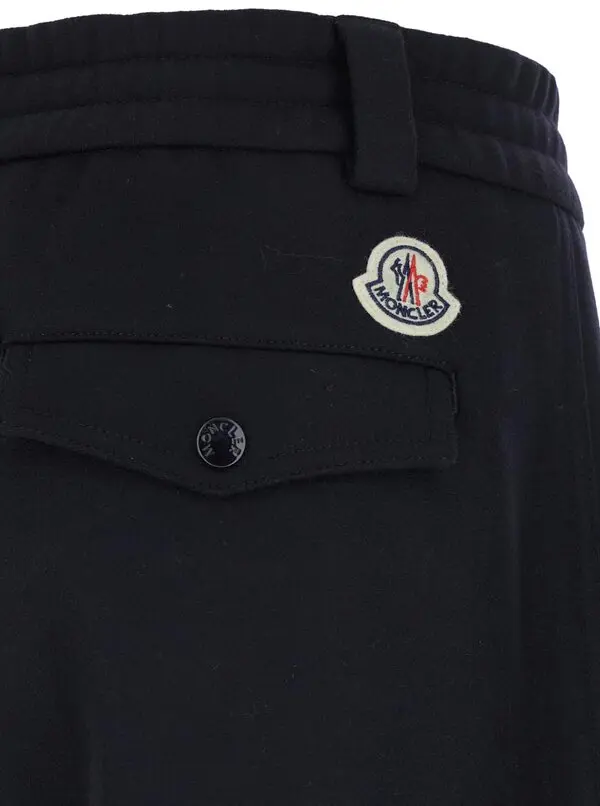 Moncler Wool Drawstring Pants