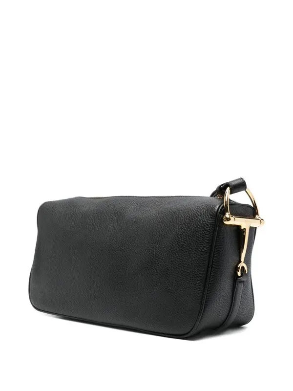 Gucci Half Horsebit Medium Leather Shoulder Bag