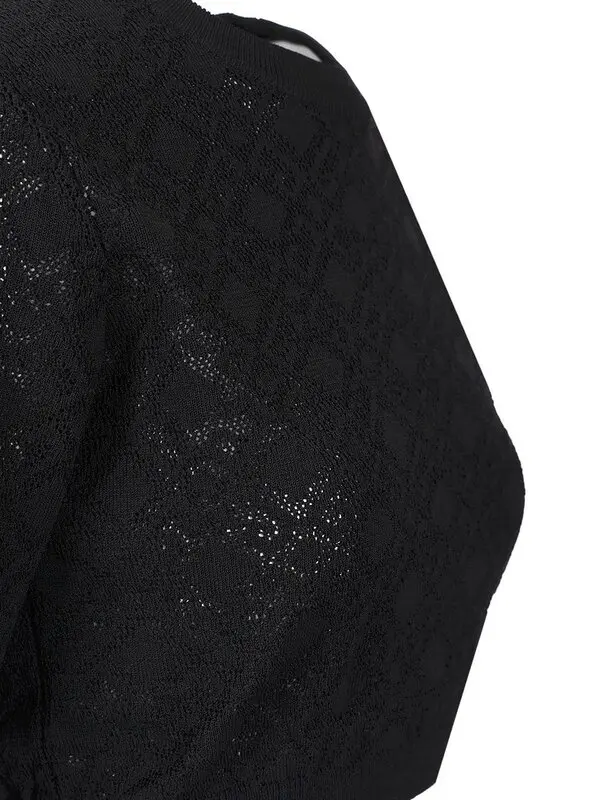 Givenchy Monogram 72 Jacquard Sweater - Black