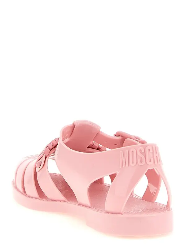 Moschino Jelly Sandals - Pink