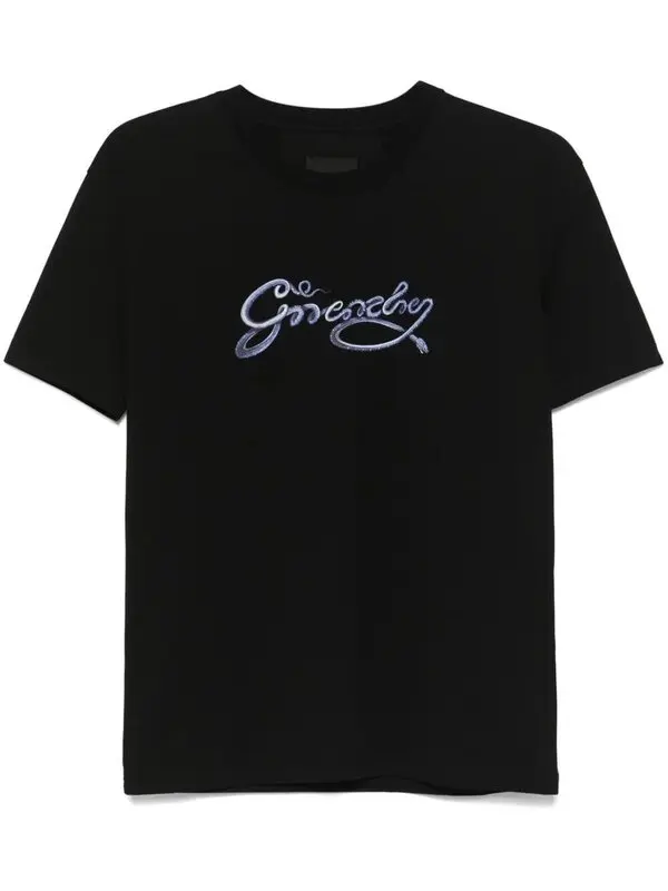 Givenchy Printed Logo T-shirt - Black