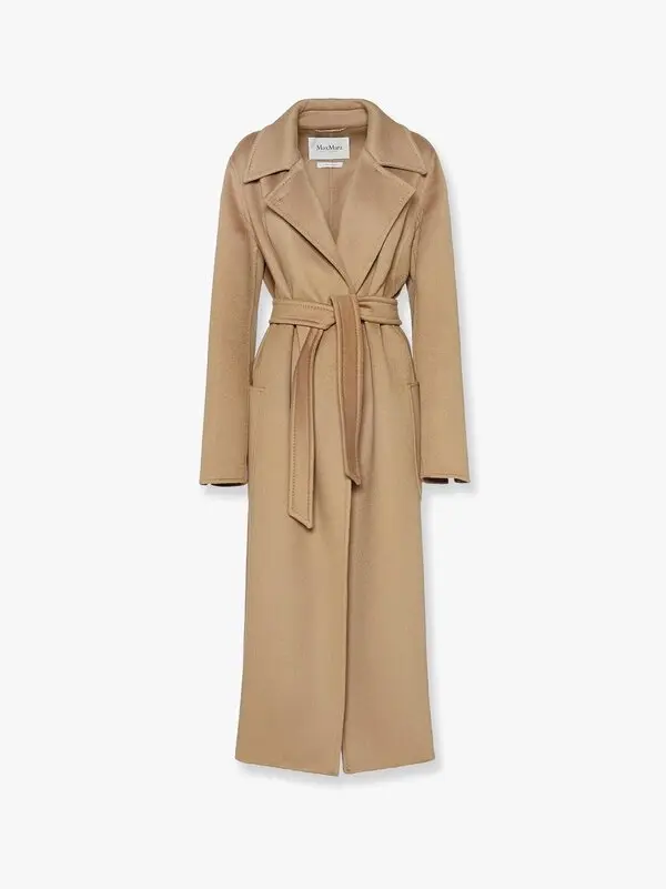 Max Mara Artur Hand Made Cashmere Coat - Multicolor