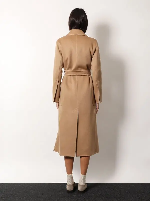 Max Mara Artur Hand Made Cashmere Coat - Multicolor