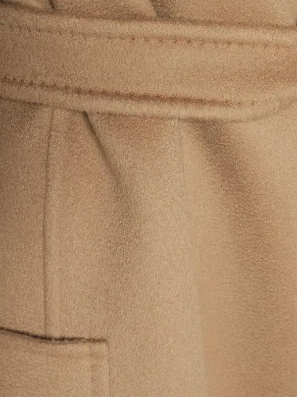 Max Mara Artur Hand Made Cashmere Coat - Multicolor