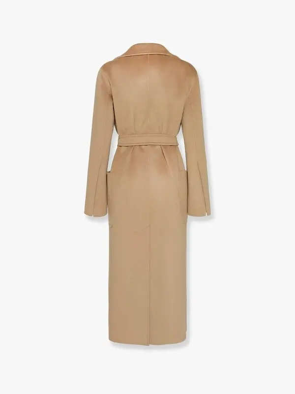 Max Mara Artur Hand Made Cashmere Coat - Multicolor