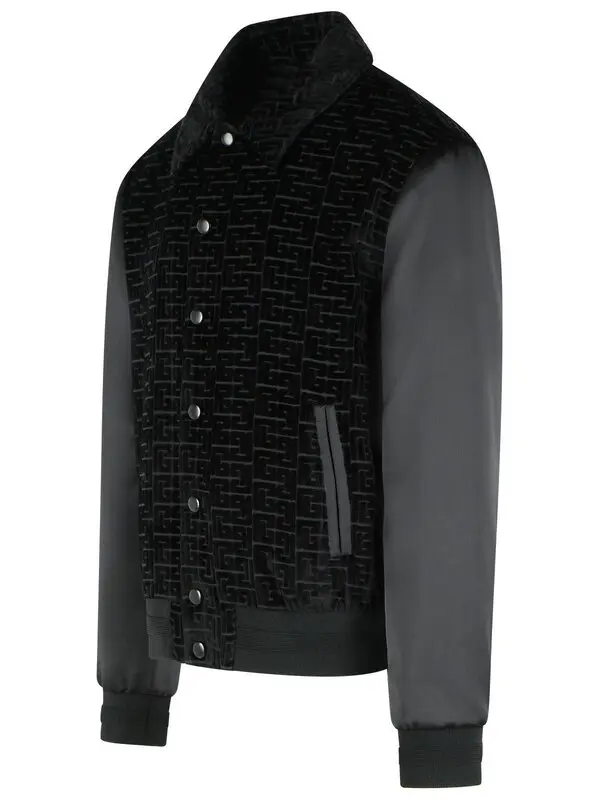 Balmain Monogram Bomber Jacket