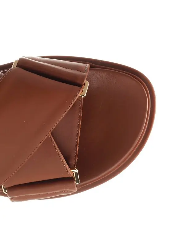 Marni Fussbett Sandals - Brown