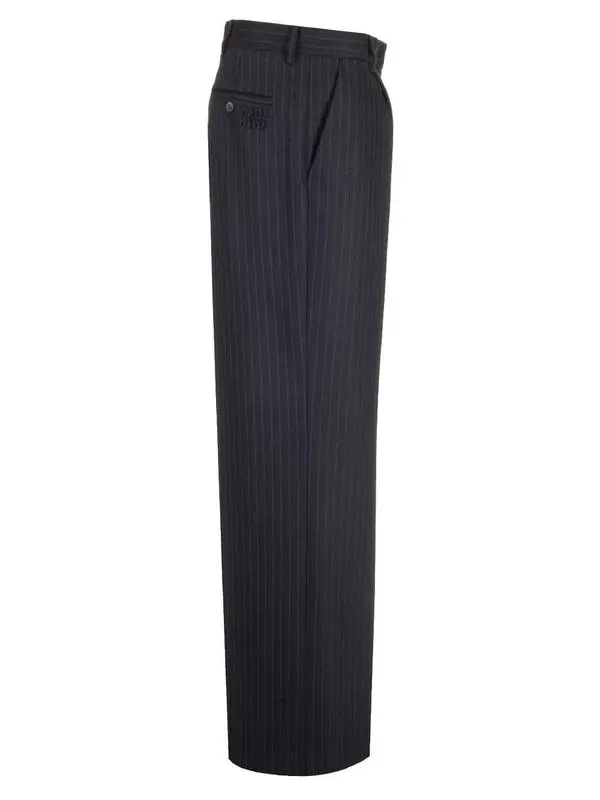 Miu Miu Pinstriped Trousers