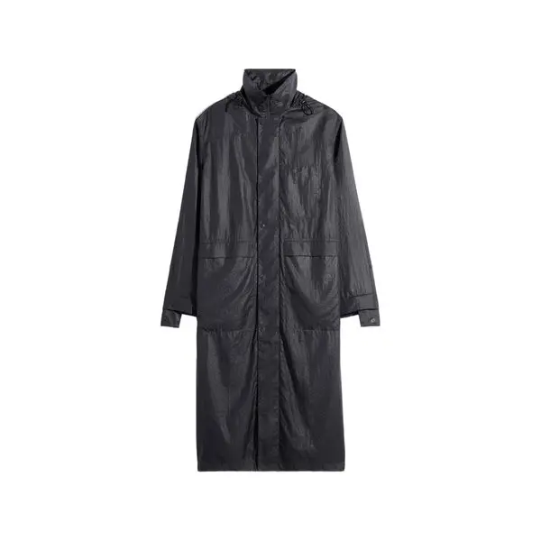 LEMAIRE Lightweight Technical Raincoat - Black